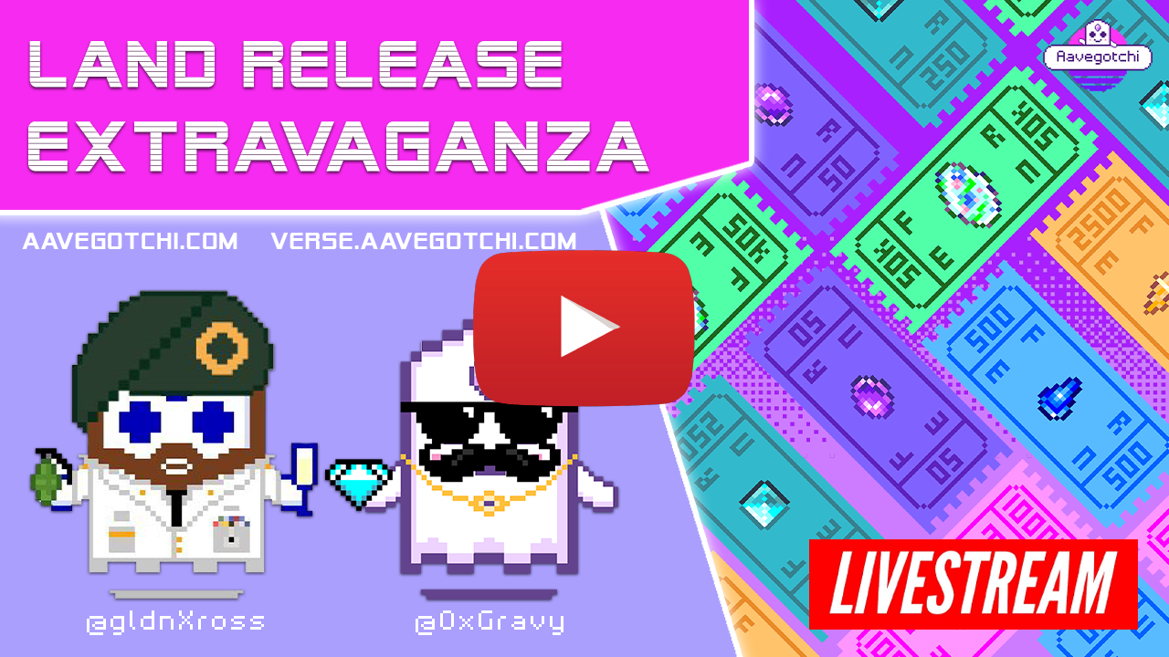 Aavegotchi Gotchiverse Land Release Extravaganze: What's Next?? | The Curve