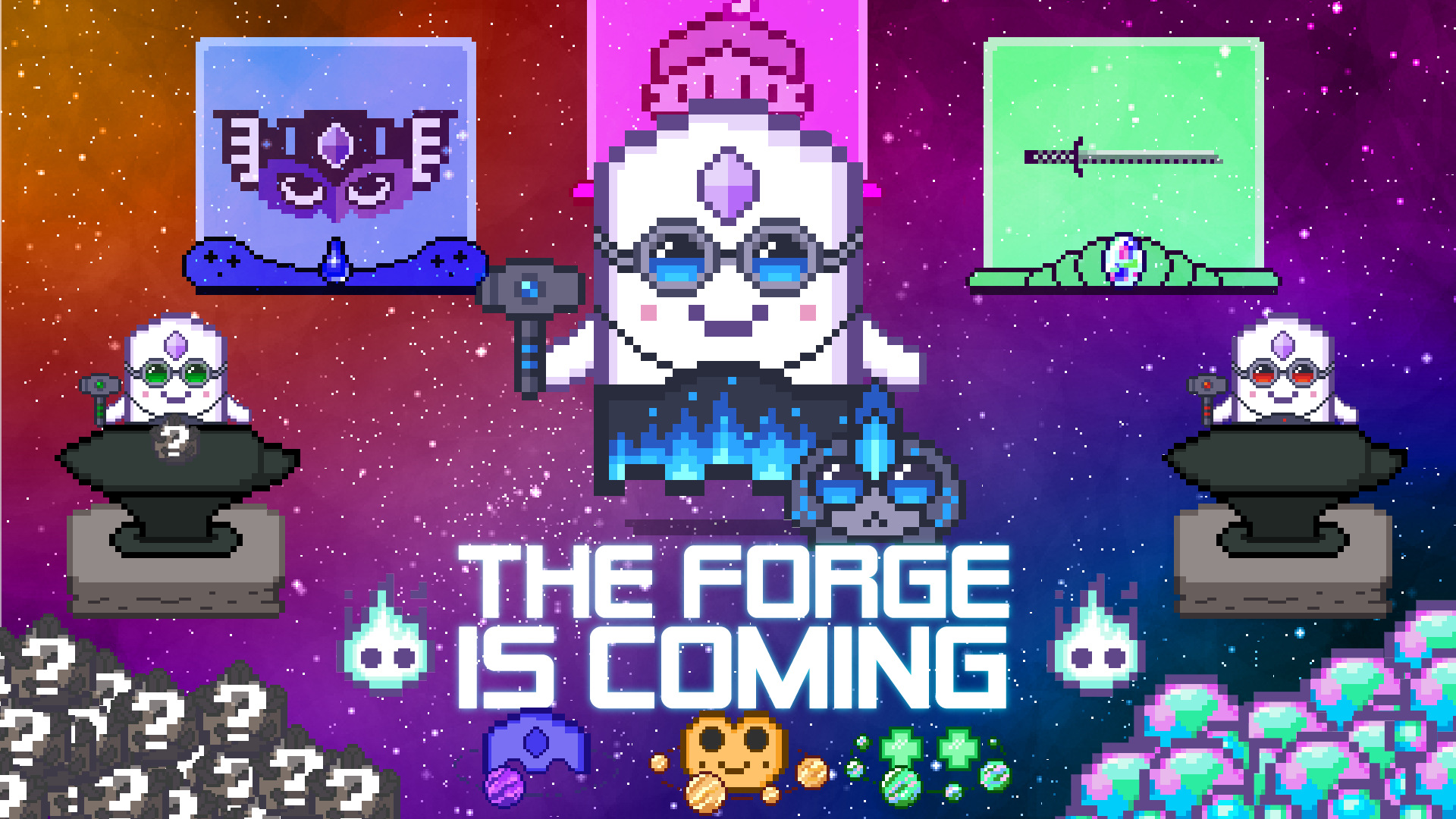 The Forge is Coming to Aavegotchi: Blacksmithing Skill, New Wearables, and A Way to Combat ...