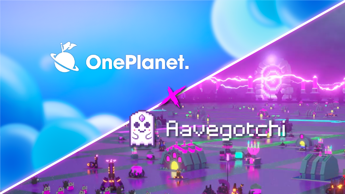 Aavegotchi has Landed on OnePlanet 🪐